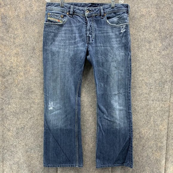Diesel | Jeans | Diesel Zathan Jeans Men 33x32 Blue Denim Pants ...
